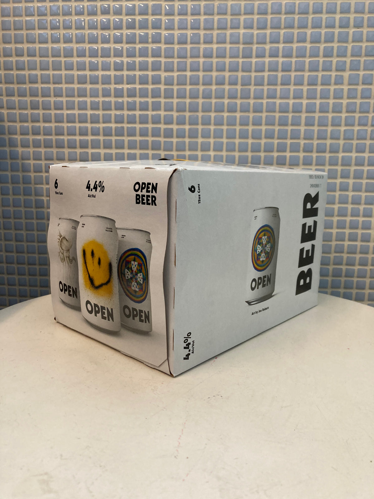OPEN beer lager - 6pk 12oz cans | SIP SNACK