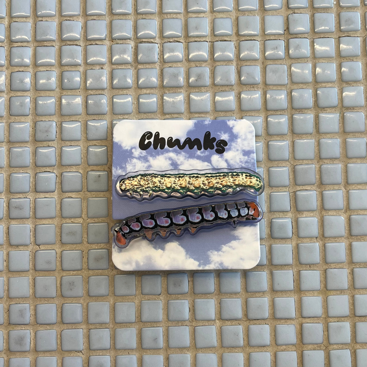 chunks allie clips caterpillars | SIP SNACK