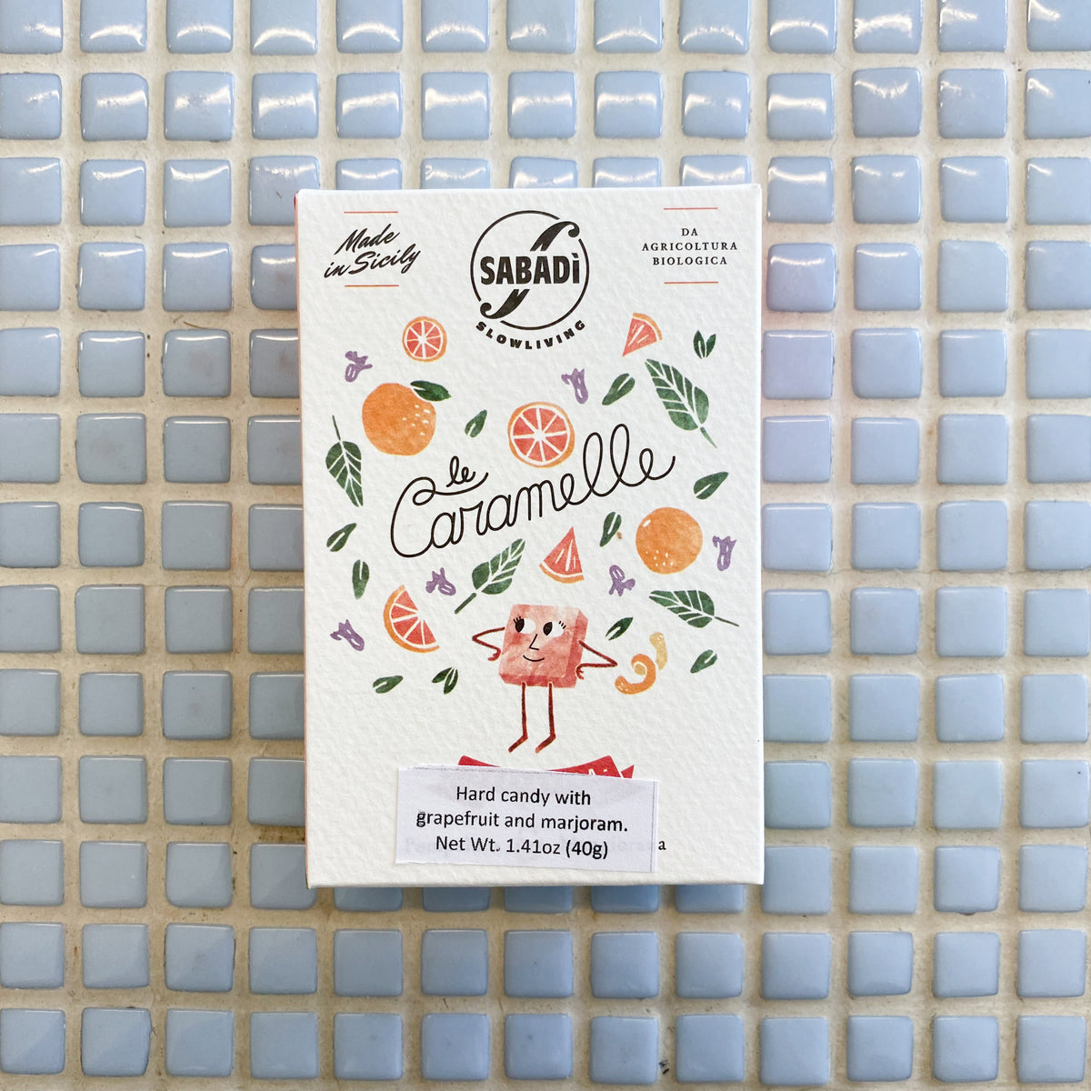 sabadi dedella hard candy with orange blossom honey, grapefruit, marjo ...