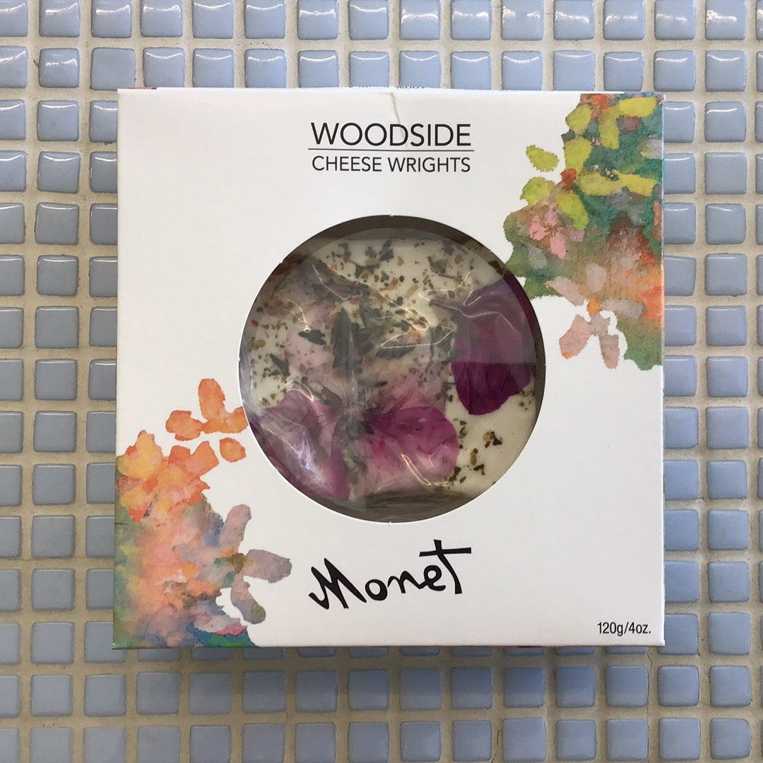 woodside monet flower goat cheese* | SIP SNACK