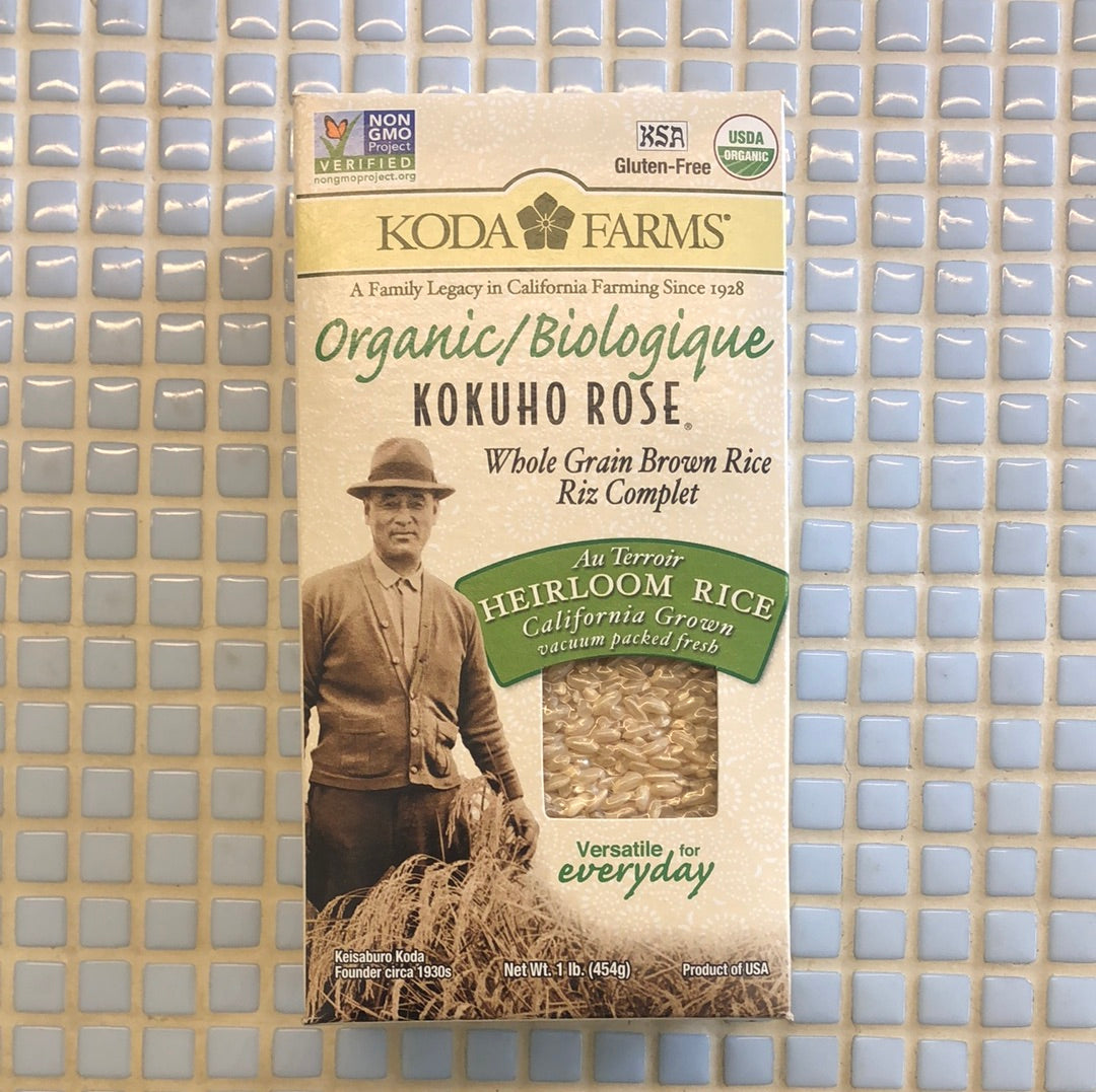 koda farms kokuho rose brown rice | SIP SNACK